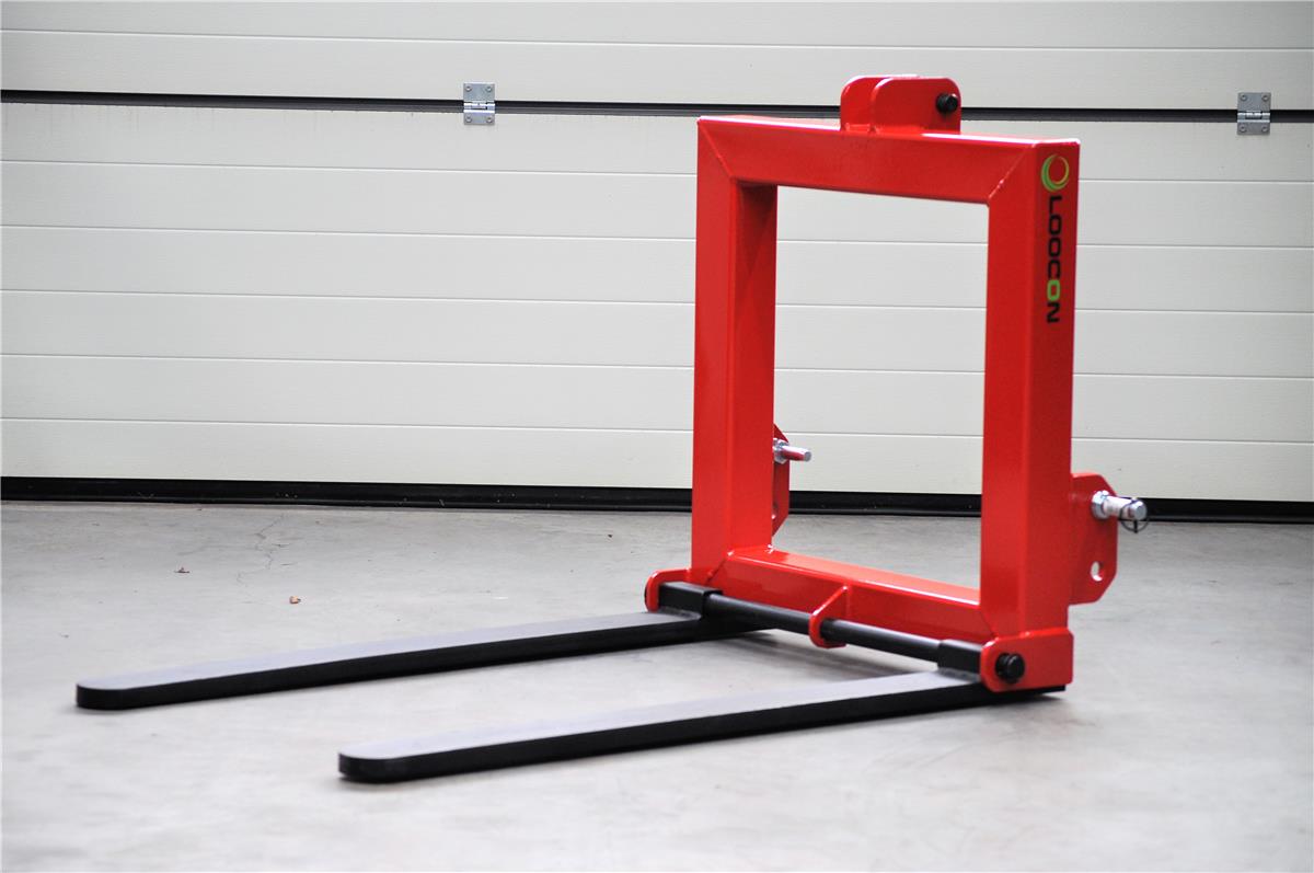 Palletdrager 1000 kg - Geschikt voor mini- en landbouw tractoren ...